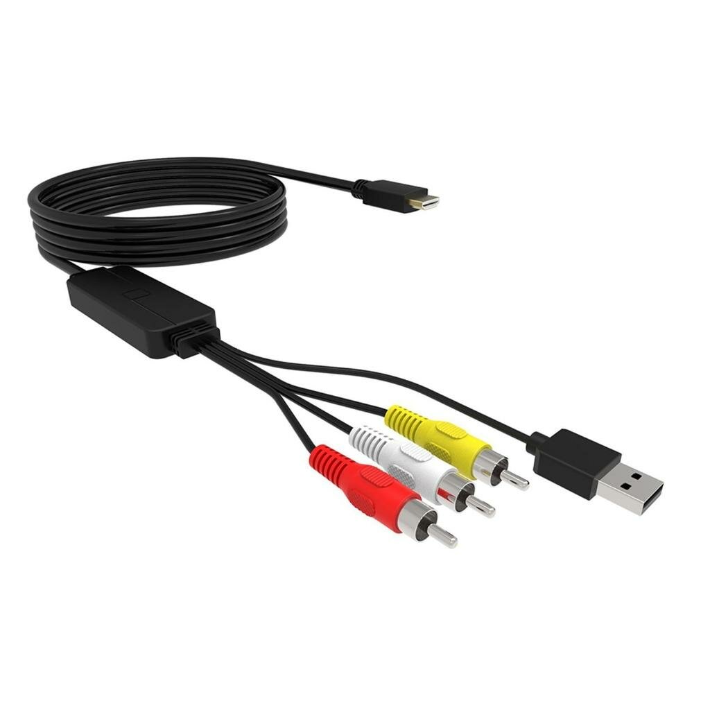 Компьютерные соединения и разъемы, Кабель-адаптер HD-3RCA проектор HD TV AV-кабель