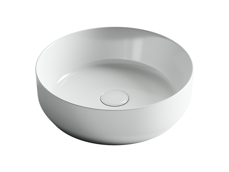Умывальник чаша накладная круглая Element 390x390x120мм
