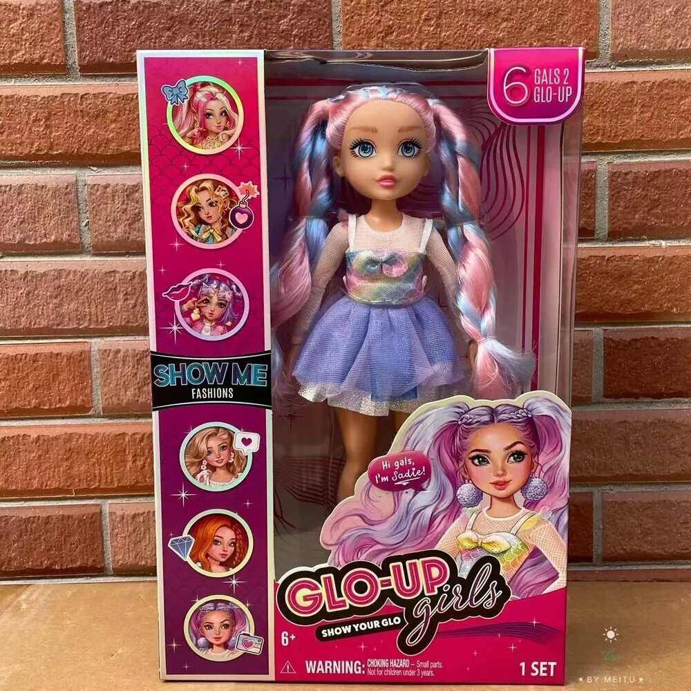 Кукла Glo Up Girls с изменяющимся цветом и нарядами