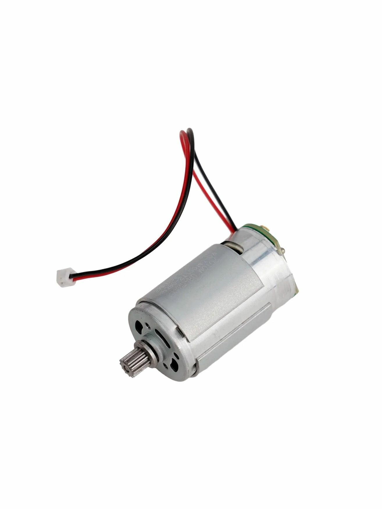 Двигатель для робота-пылесоса RP-390-ST/20143/DV с металлической шестернёй диаметром 7 мм