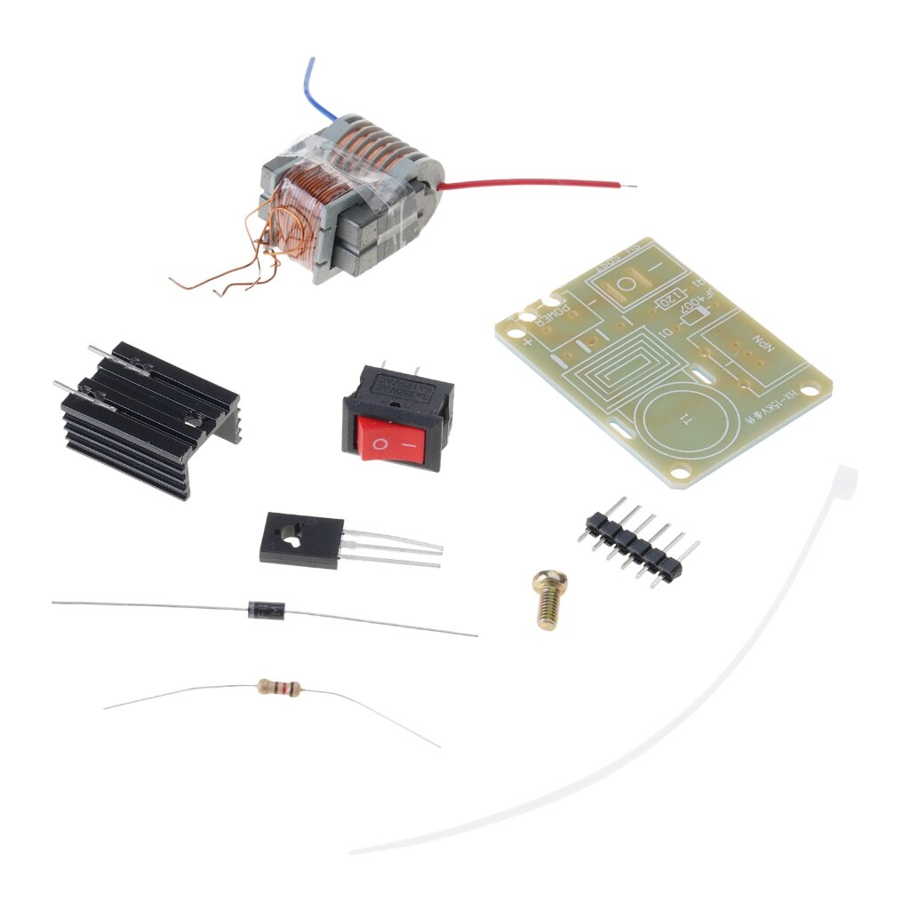15 КВ высокочастотный постоянный ток высокого напряжения DIY kit U-образный трансформатор 3,7 В