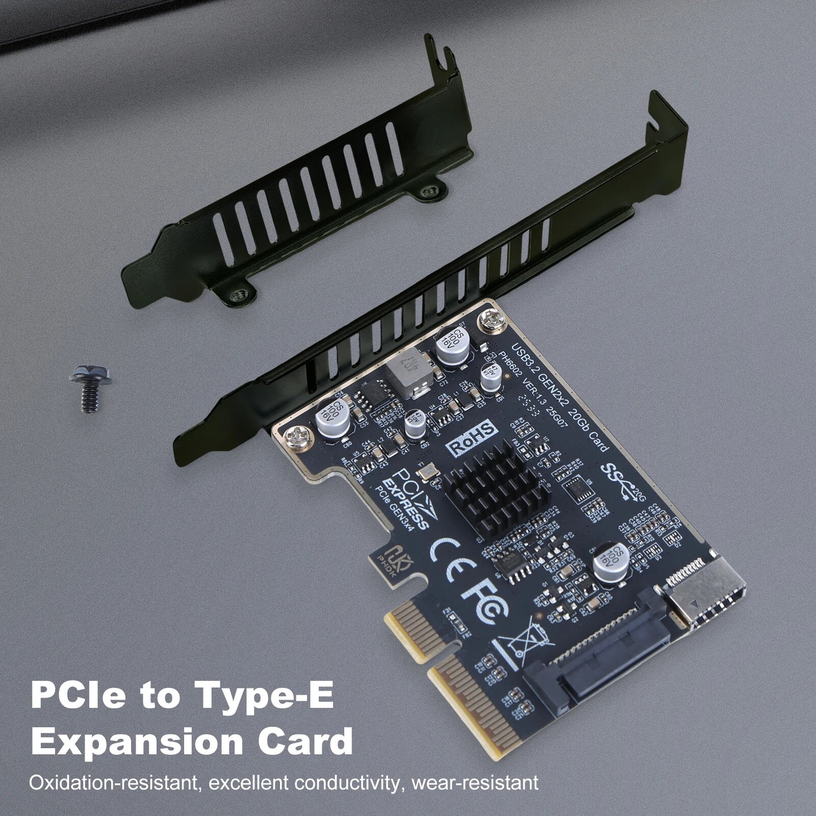 PCI-E Райзер ASM3242 USB 3.2 GEN2 — фото 1