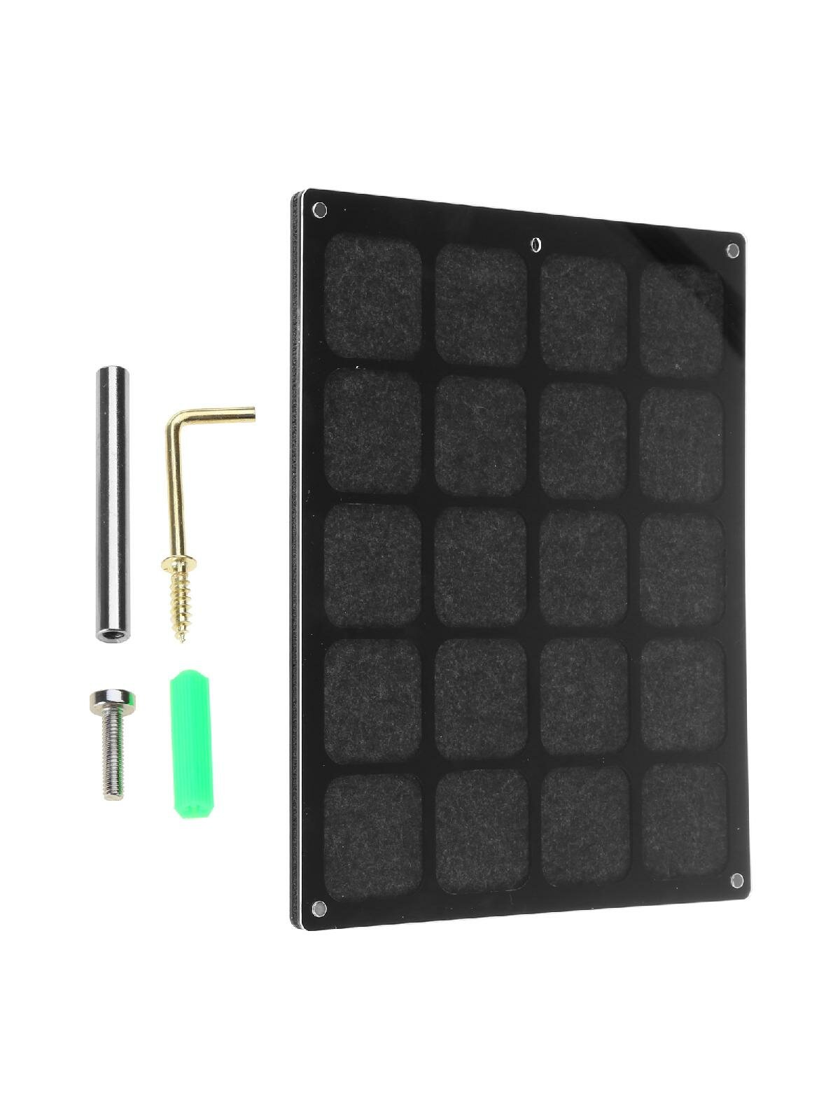 Витрина для коллекций булавок Пылезащитная Крупнотоннажная витрина для значков Акриловая