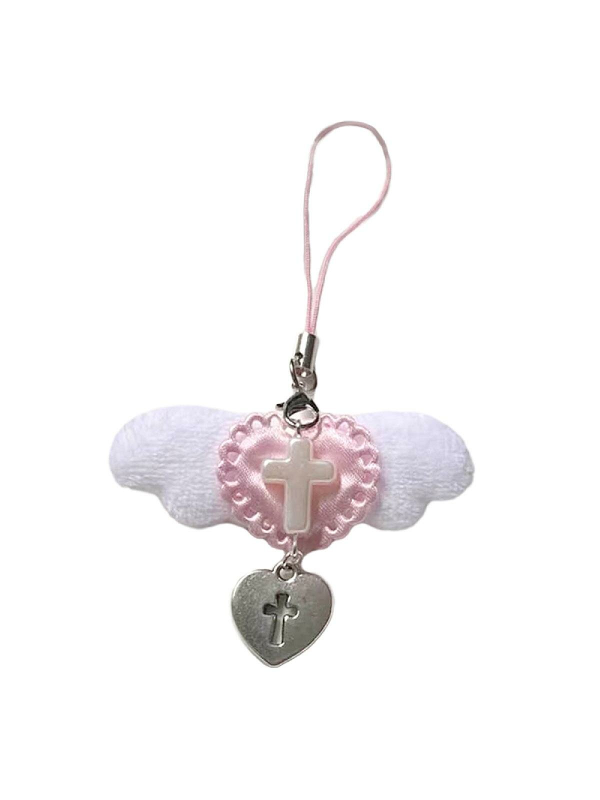 Ремешок для телефона в виде крыла Ангела, U-образный диск ручной работы, аксессуар для модных людей