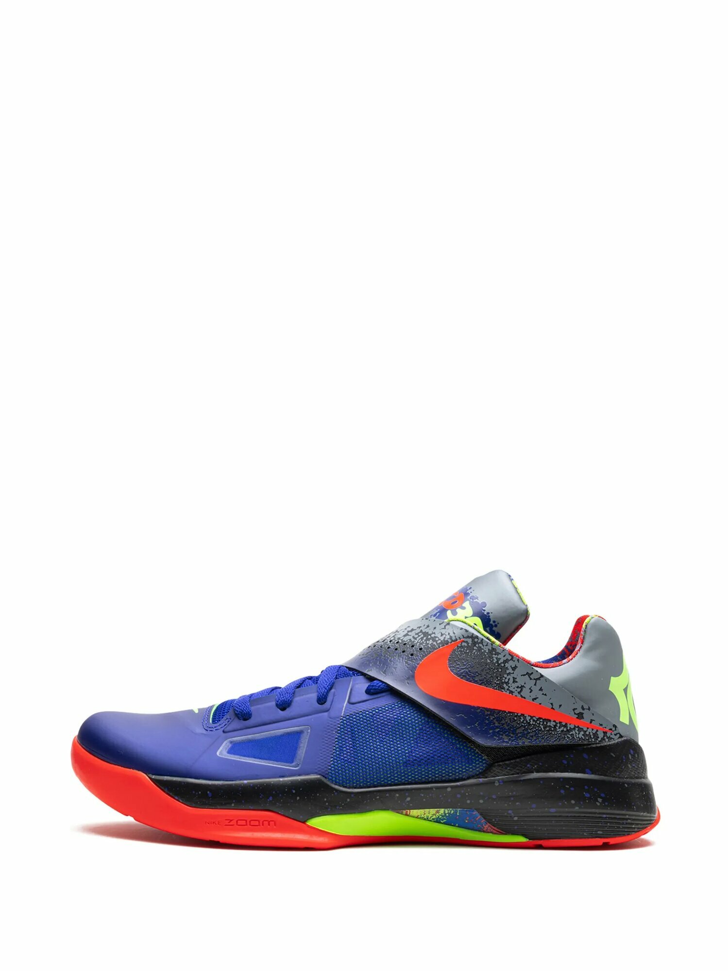 Кроссовки NIKE KD 4, размер 8.5 US, синий — фото 1