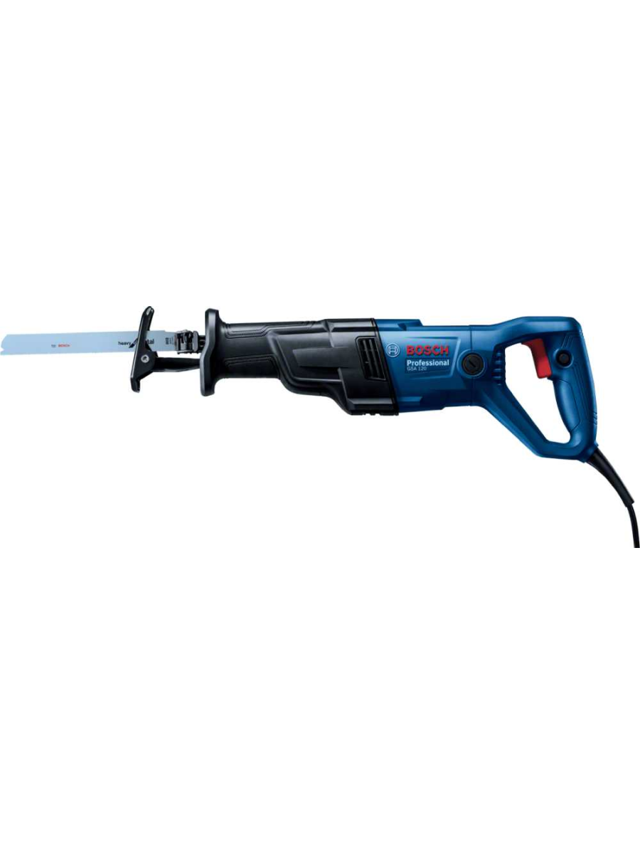 Сабельная пила сетевая Bosch GSA 120, 1200 Вт, 3000 об/мин
