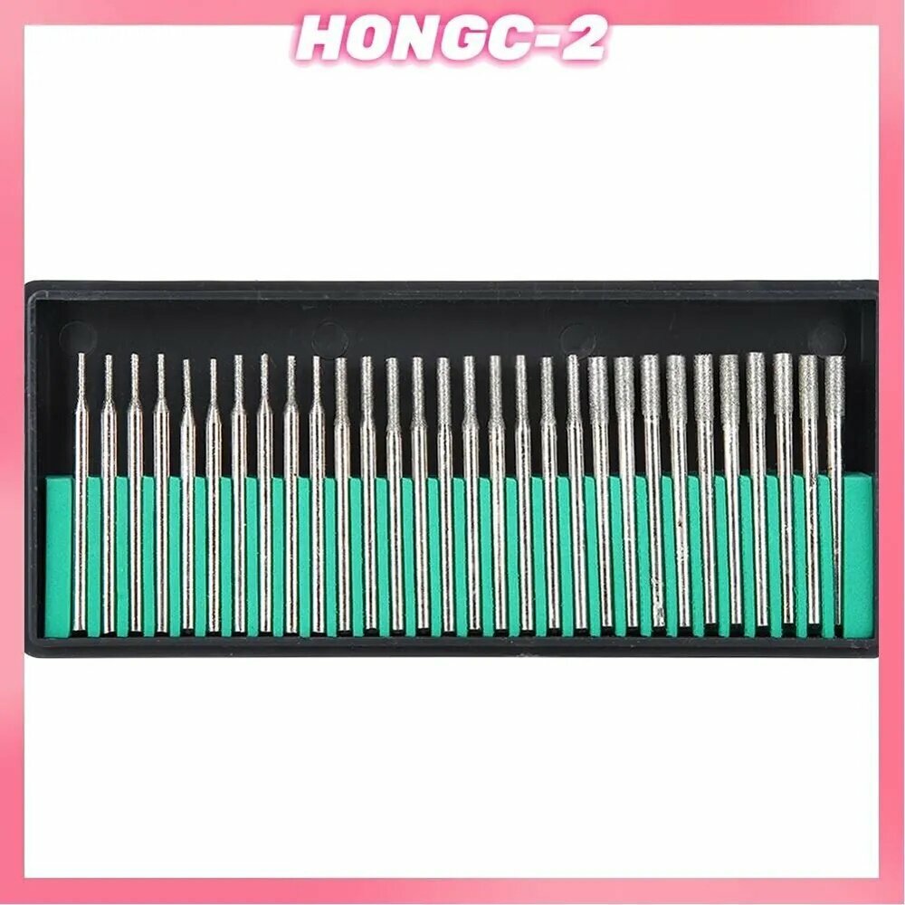 Набор алмазных игл для шлифовки, многофункциональные инструменты, для ювелиров и мастеров