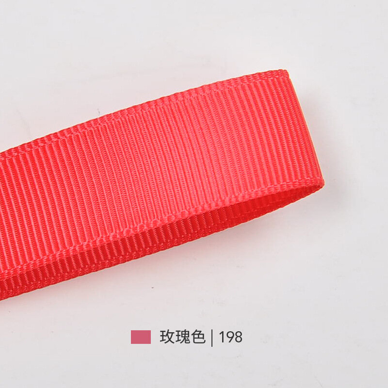 Лента подарочная Yao Ming, полиэстер, красная, с резьбой, 3,8 см