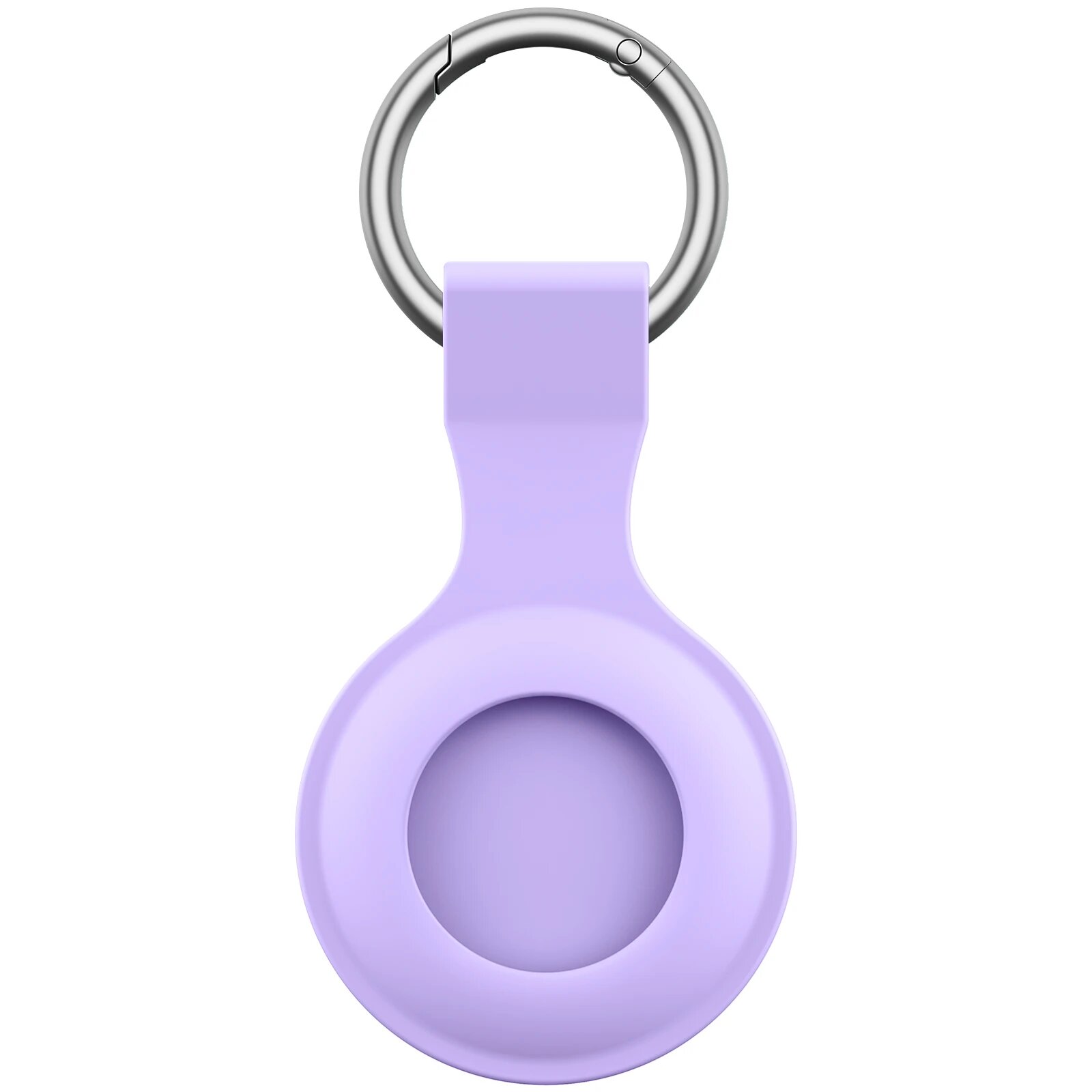 Силиконовый чехол для Apple AirTag, фиолетовый