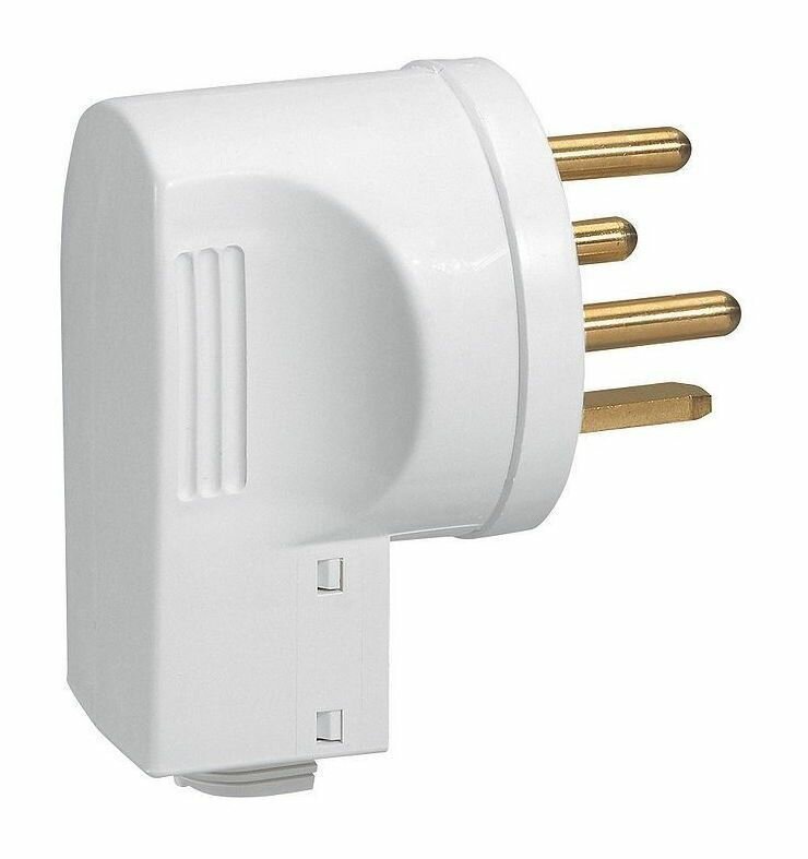 Вилка 3P+N, 32А,3 80 В 055805