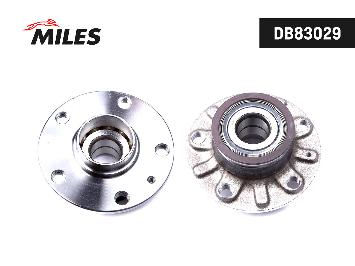 MILES Ступица с подшипником AUDI A3 II-IV/SKODA/VW GOLF V-VII 03- задняя