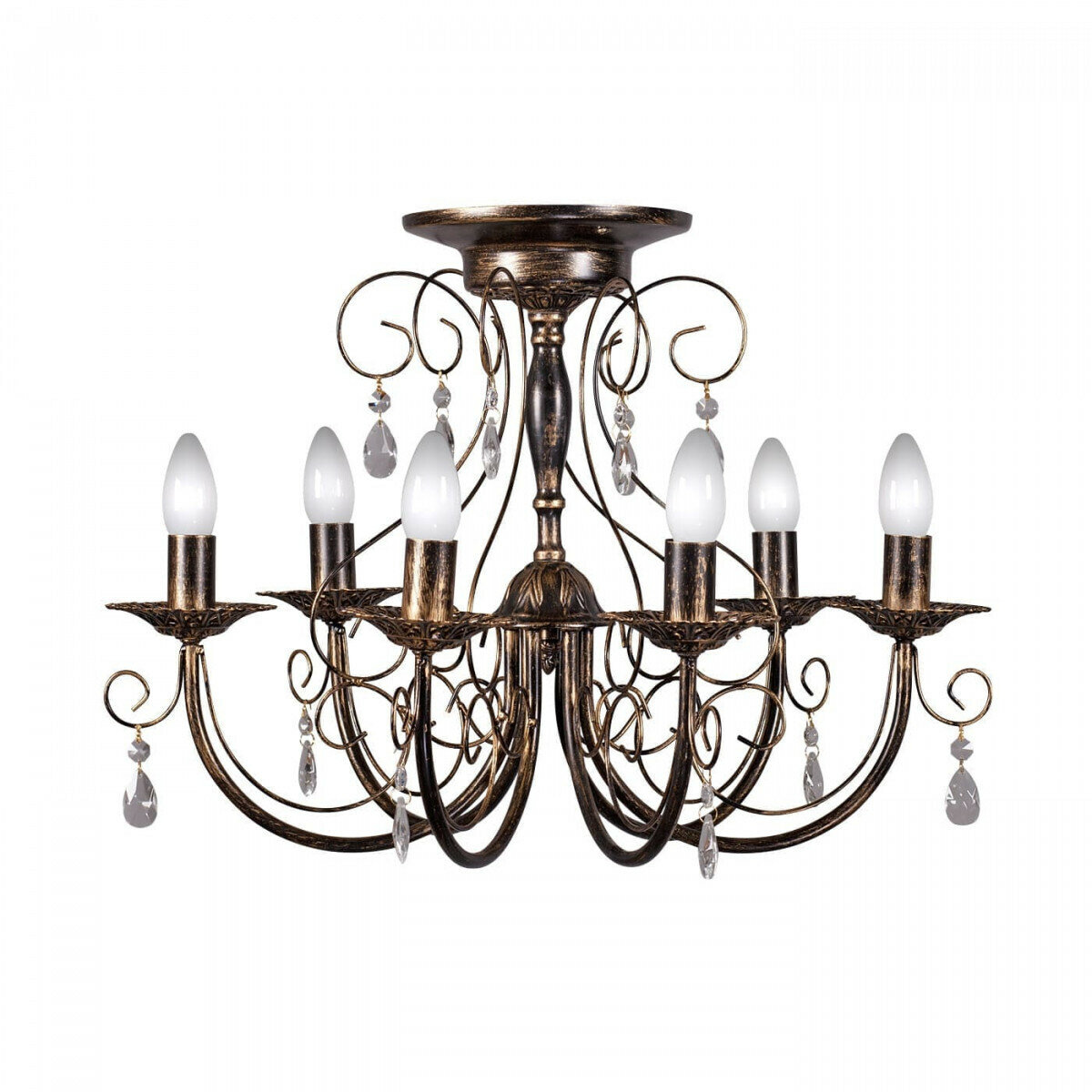 Люстра потолочная 6 ламп Петрасвет Россия S1013-6