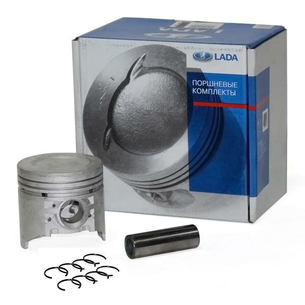 Поршневая группа кт. (4 шт.) 79,8 без колец ВАЗ-21011 (фирм. упак. LADA)