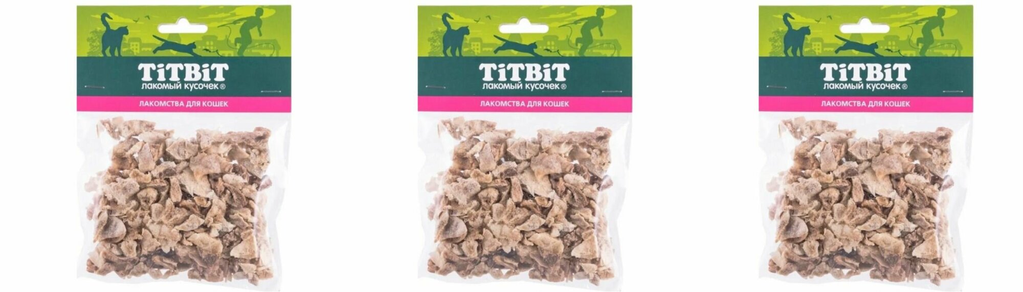 Titbit Лакомства для кошек, Легкое баранье, 3 шт