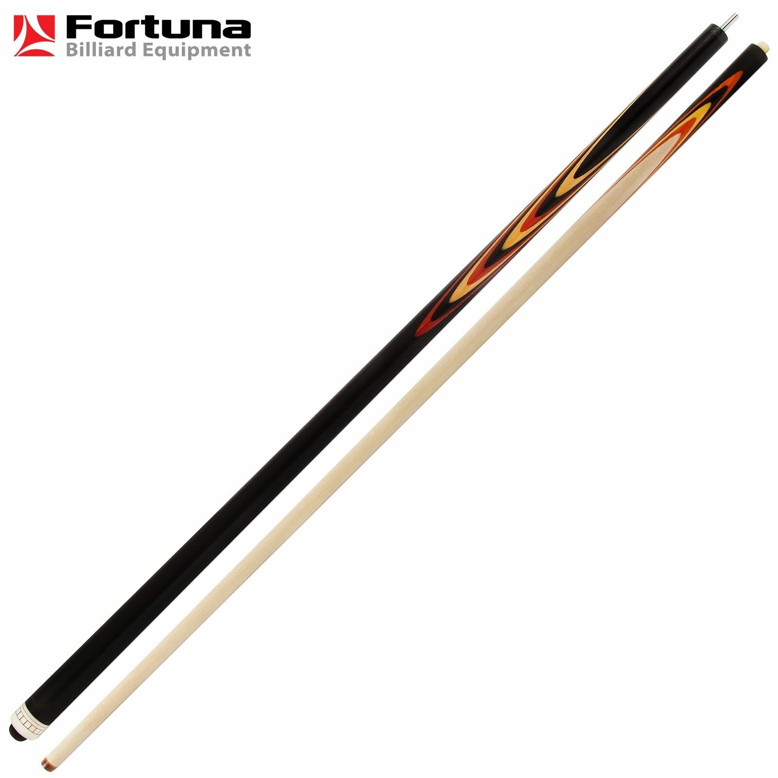 Кий для русского бильярда Fortuna Попугай 09471, 13 запилов, двухсоставной