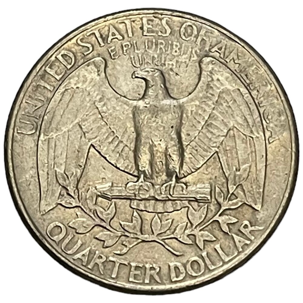 США 25 центов (1/4 доллара) 1983 г. (Quarter, Вашингтон) (P)