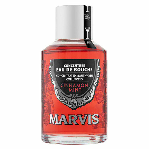 MARVIS CONCENTRATED MOUTHWASH Ополаскиватель-концентрат для полости рта мята и корица 120 мл