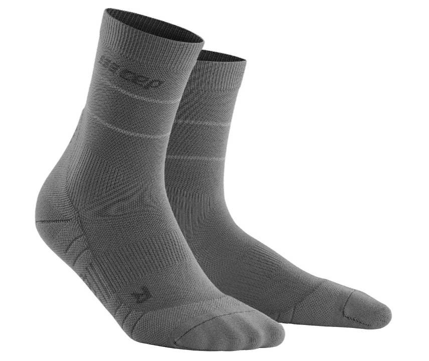 Мужские компрессионные носки CEP Reflective C103RM для бега Medi, Серый, 5