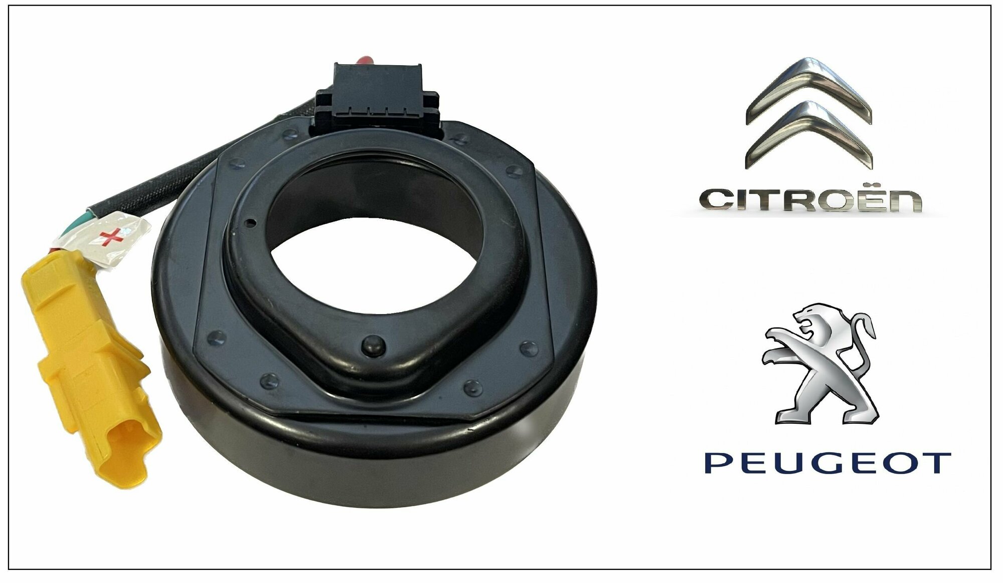 Электромагнитная катушка компрессора CITROEN Berlingo II, C4, C4 Picasso, C5 III, PEUGEOT 3008,307 ,308 ,5008,508, Partner II Tepee