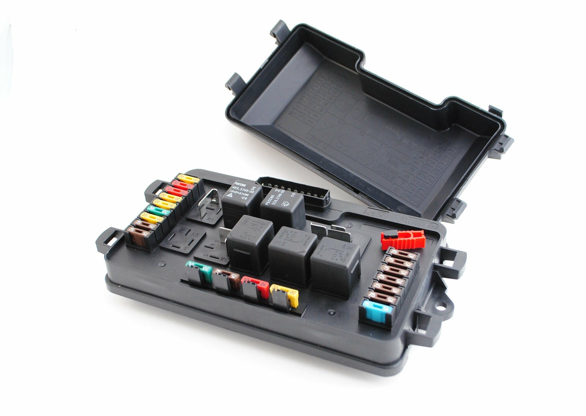 Блок реле и предохранителей для ВАЗ 2108, 2115 флажк. н/o в сборе арт CRTR0108816