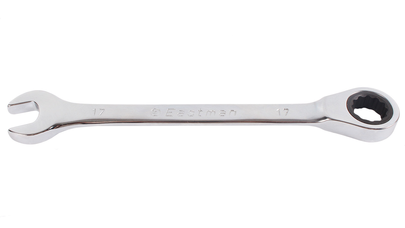 Ключ гаечный комбинированный с трещоткой 17 мм EASTMAN