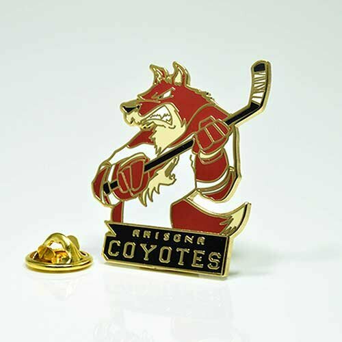 Хоккейный значок Аризона Койотс Маскот