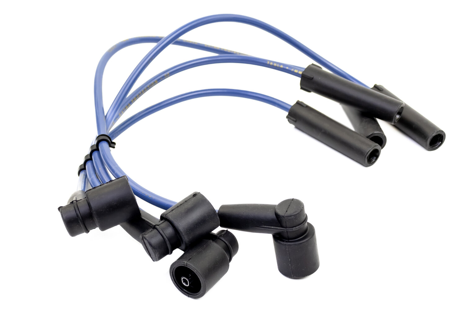 Высоковольтные провода (100% силикон) Tesla T395S для инжекторных ВАЗ 2110-2112, 2113-2115, Лада Калина, Калина 2, Приора, Гранта, Ларгус, Датсун