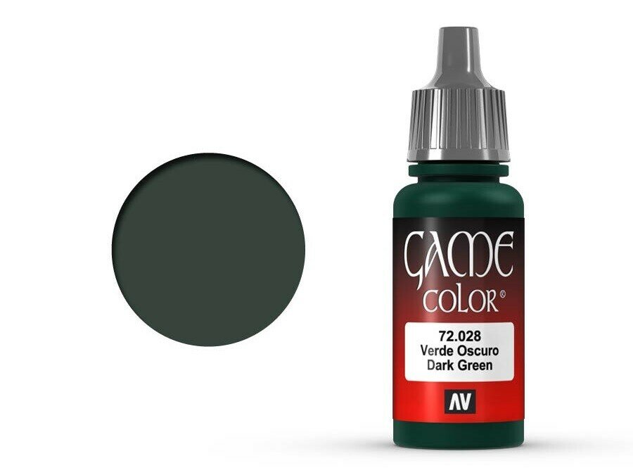 Аксессуар для Warhammer Vallejo Краска Vallejo Game Color: Dark Green 72.028