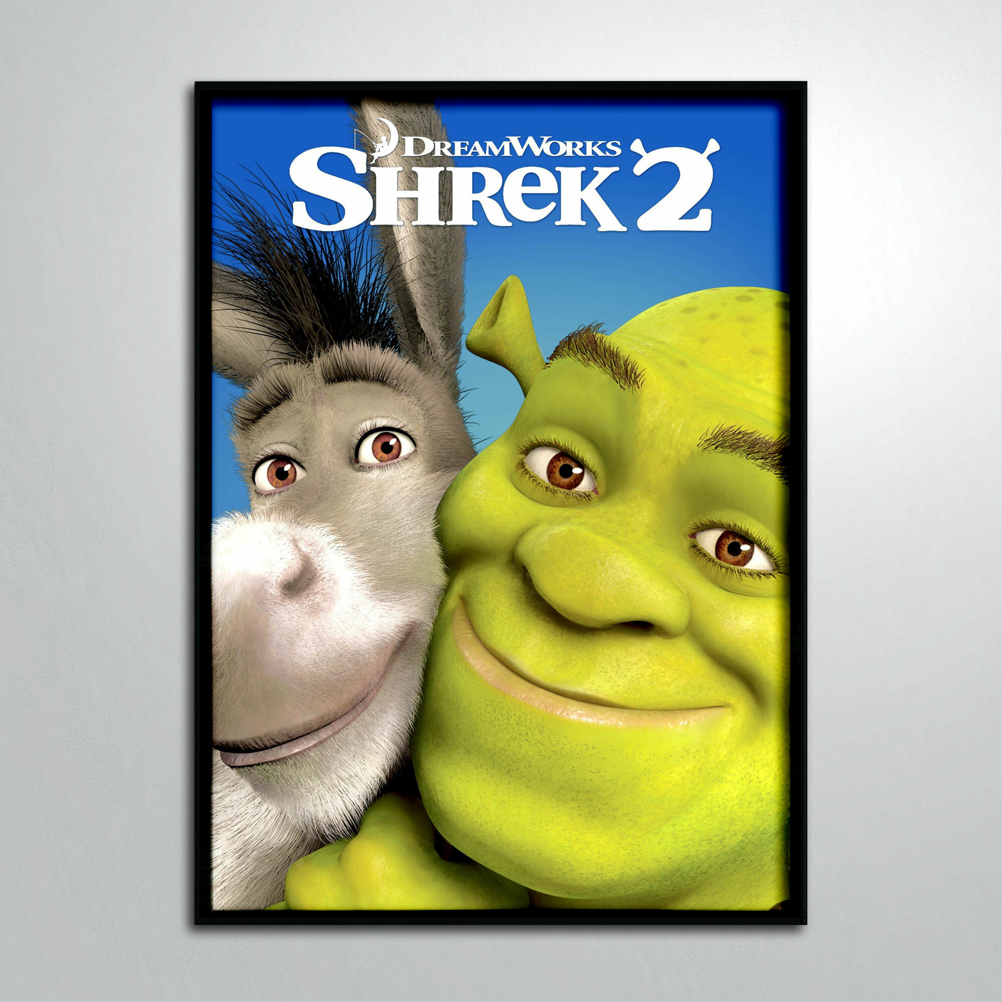 Постер в раме/Шрэк 2 Осел Фотка Shrek