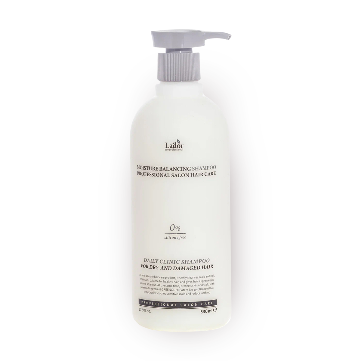 Шампунь La'dor "Moisture Balancing", для всех типов волос, увлажняющий, 530 мл