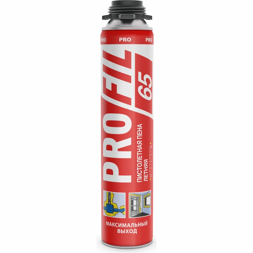Пистолетная монтажная пена PROFIL 65 PRO 820мл 130776