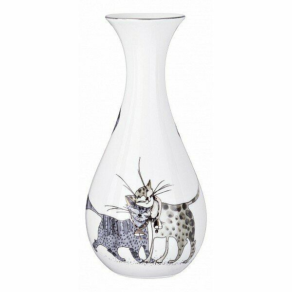 Ваза настольная Lefard (5.5х17 см) Котики 264-860