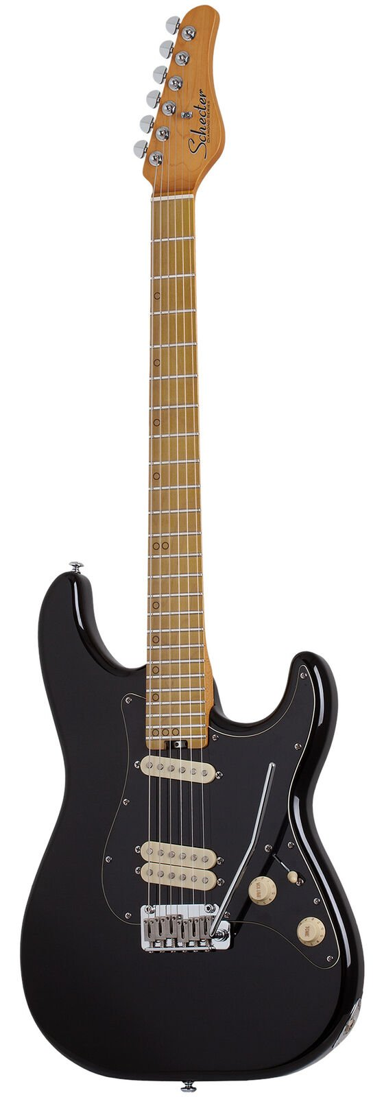 SCHECTER MV-6 GBLK - 6-струнная электрогитара, Цвет: Gloss Black