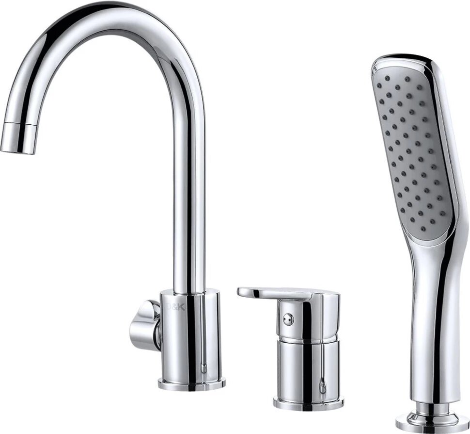 Смеситель на борт ванны D&K Rhein.Marx DA1394901