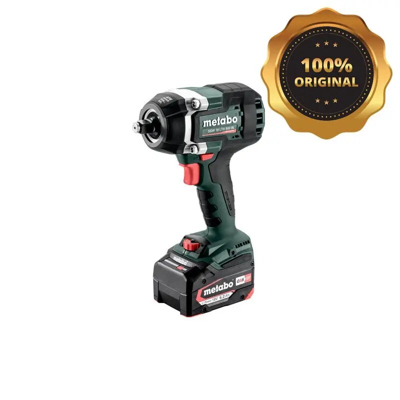 Аккумуляторный ударный гайковерт Metabo SSW 18 LTX 800 BL 602403840