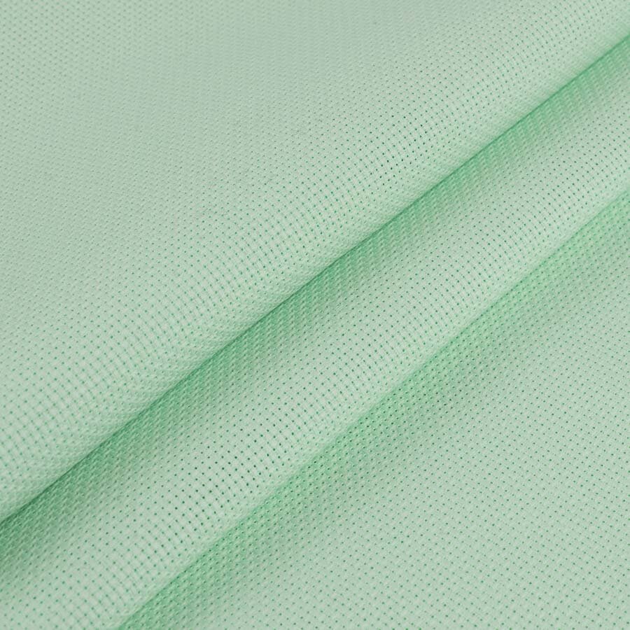 Канва K04 Gamma Aida №14 цв. Фасовка 100% хлопок 150 x 100 см +- 2 см св-бирюзовый