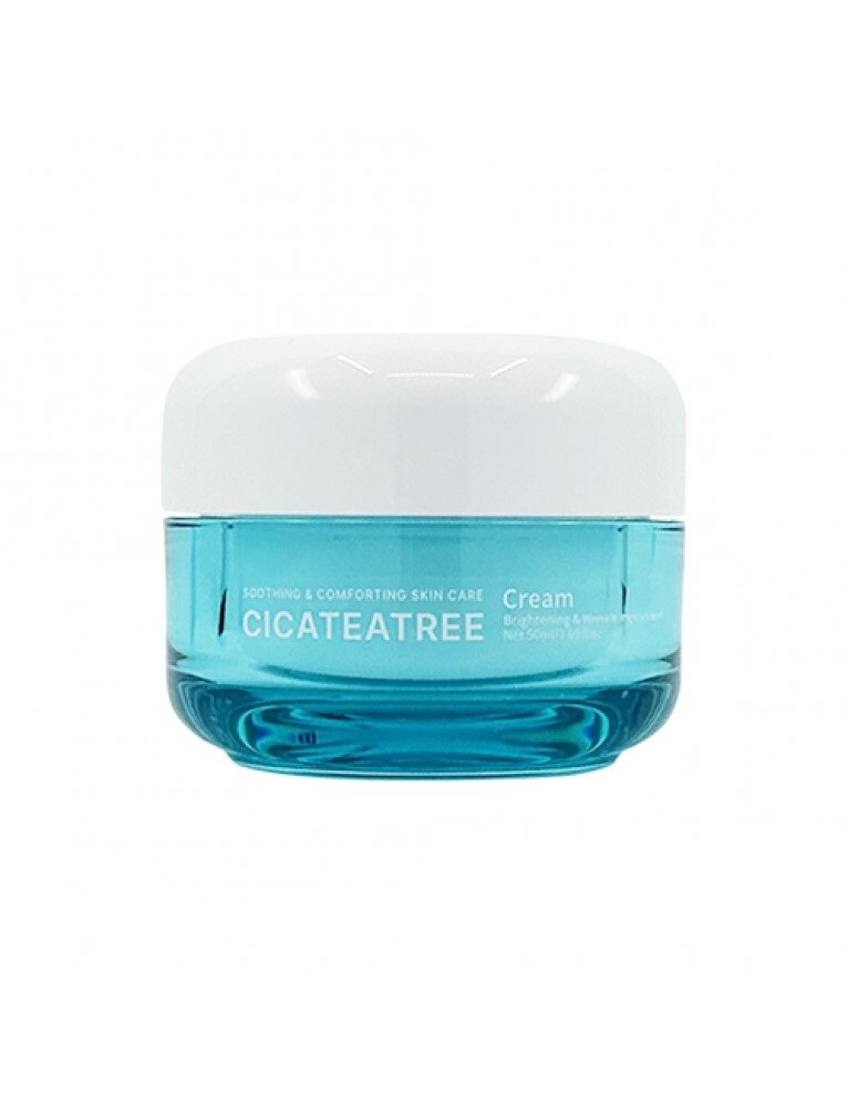 Крем для лица с центеллой и чайным деревом Jigott Cica Teatree Cream (50 мл)