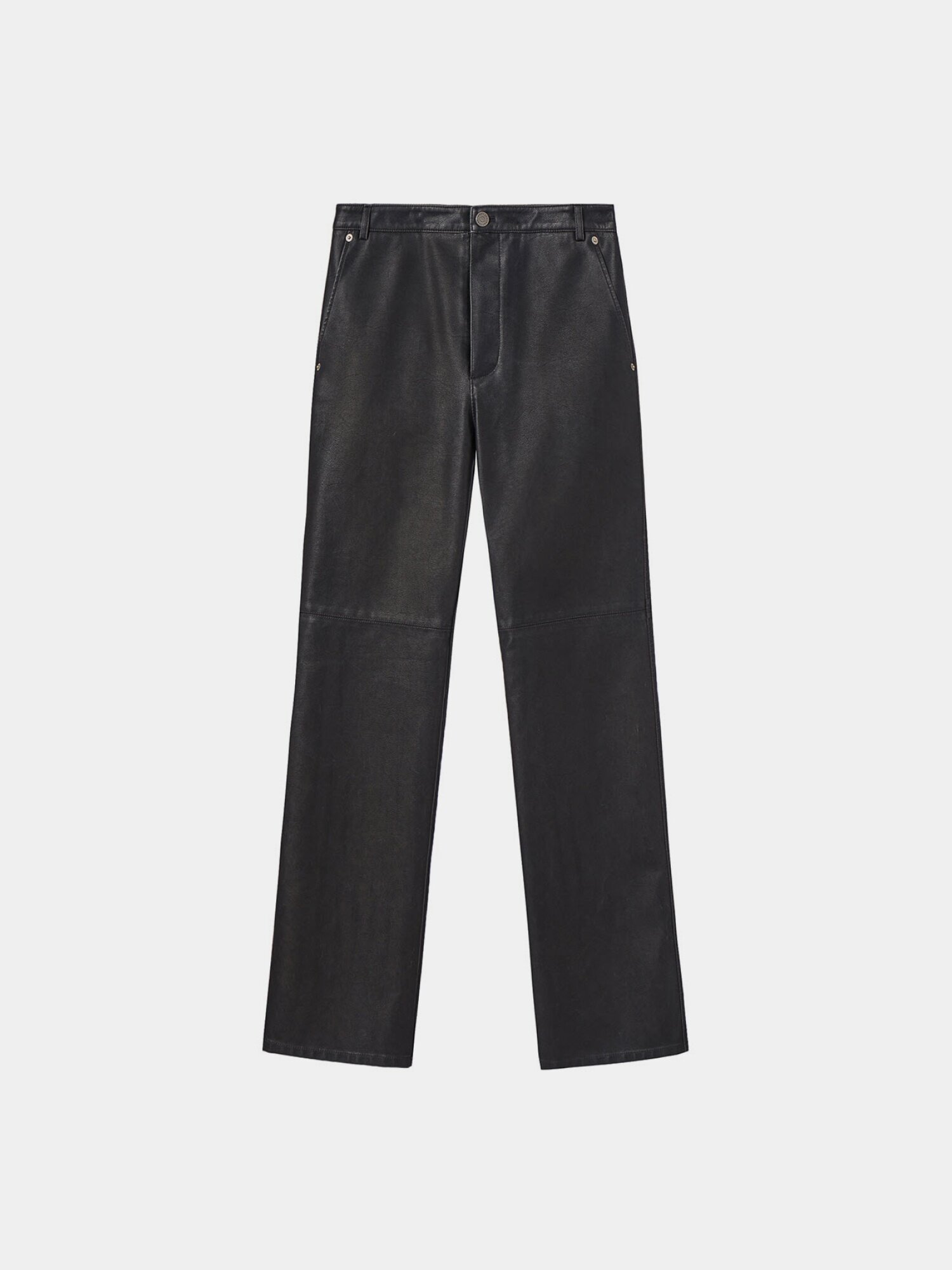 Брюки Eco-Leather Straight