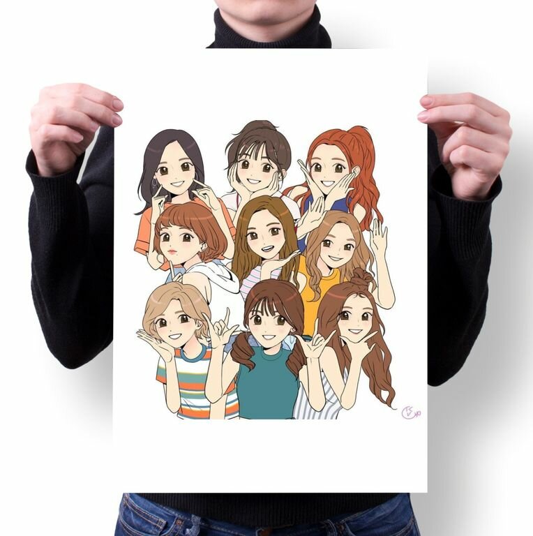Плакат Twice №27, А3