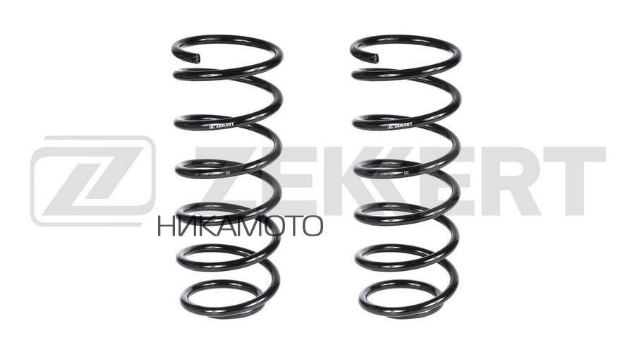 ZEKKERT SF-2038 Пружина подвески передн. (заказывать 2 шт./цена за 1 шт.) Daewoo Lanos (KLAT) 97- Sens (KLAT) 97-