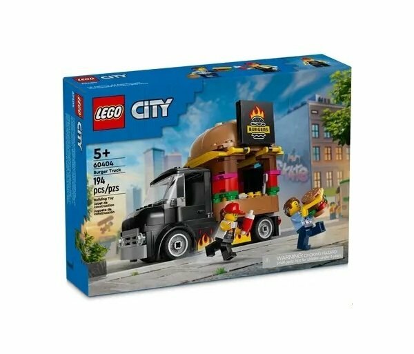 Конструктор LEGO 60404 City Бургер-трак