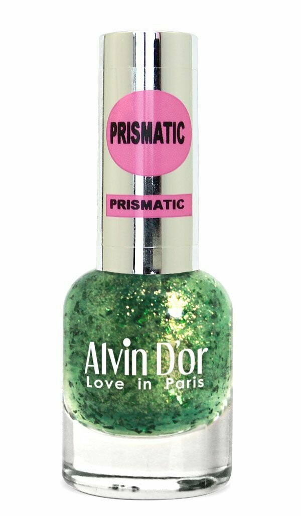 Alvin D'or, Лак для ногтей PRISMATIC тон 32 (болотный)