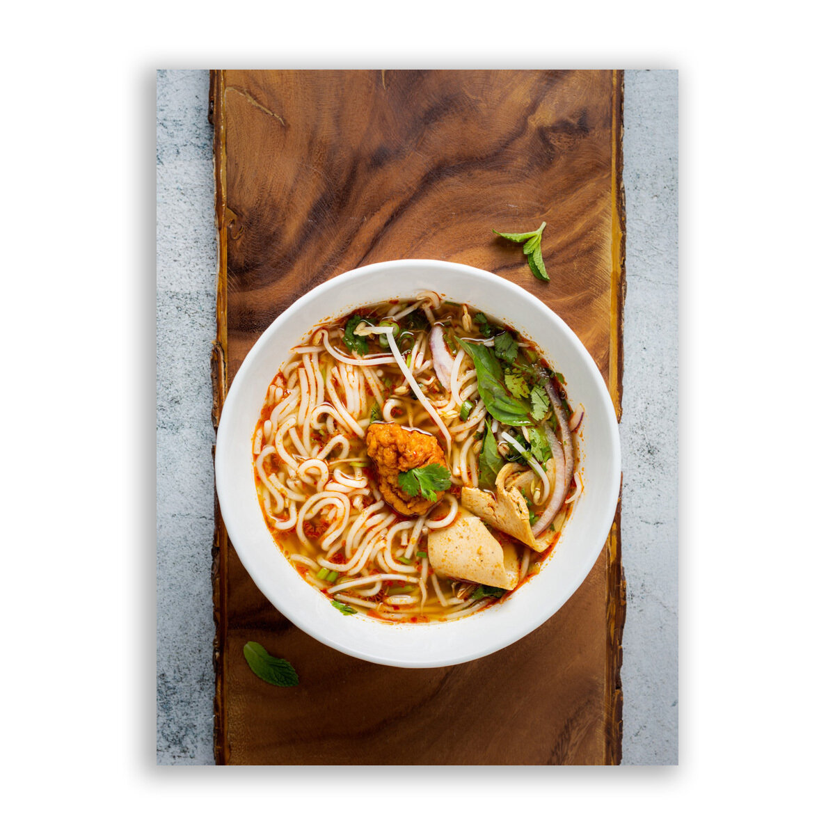 Постер, плакат на бумаге / Китайская кухня / Размер 40 x 53 см