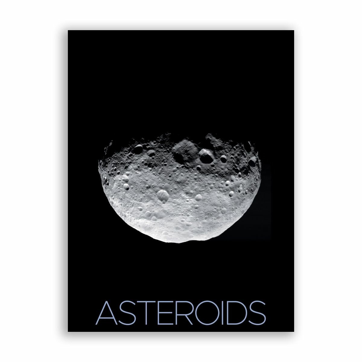 Постер, плакат на бумаге / NASA (Коллекция Постеров) - Asteroids / Астероиды / Размер 30 x 40 см