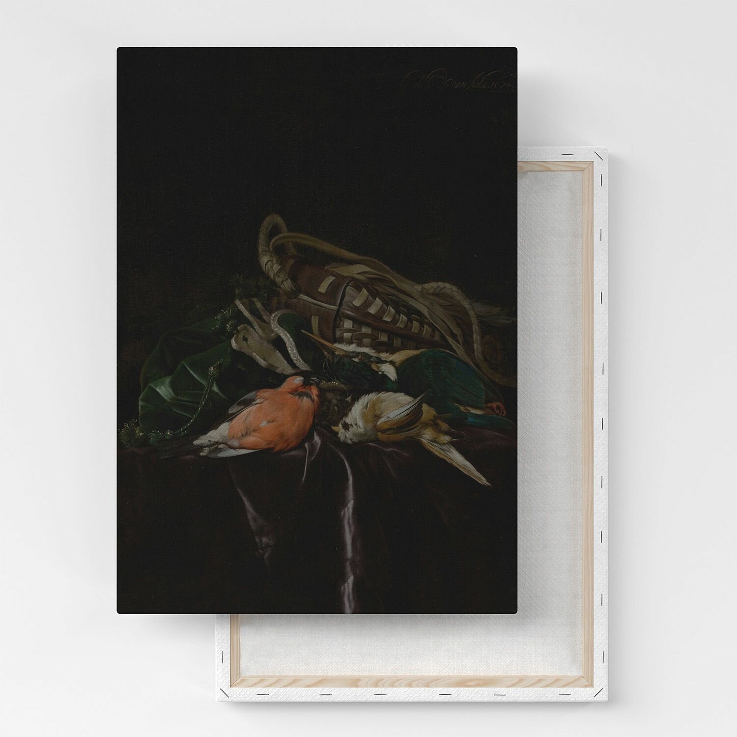 Картина на холсте, репродукция / Ван Алст, Виллем - Still Life with Dead Birds / Размер 30 x 40 см