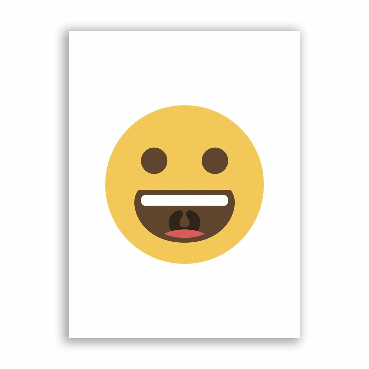 Постер, плакат на бумаге / Emoji / Эмодзи / Размер 60 x 80 см