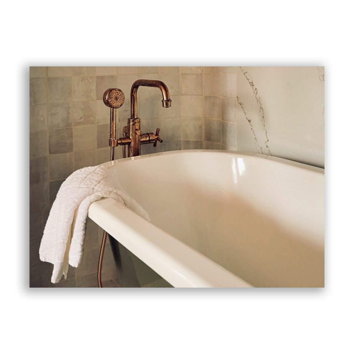 Постер, плакат на бумаге / Ванная комната / Размер 30 x 40 см