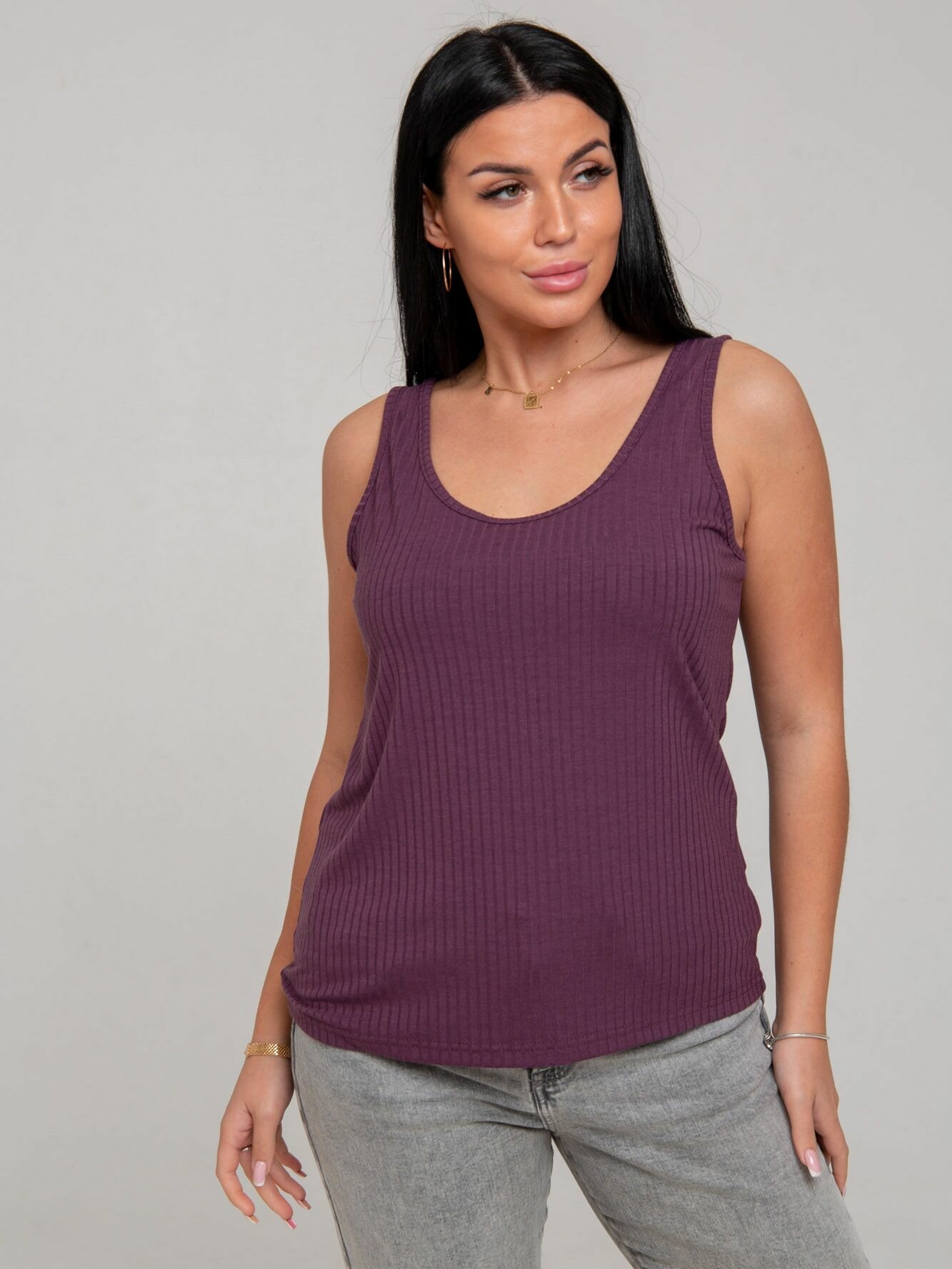 Майка Трикотаж лапша