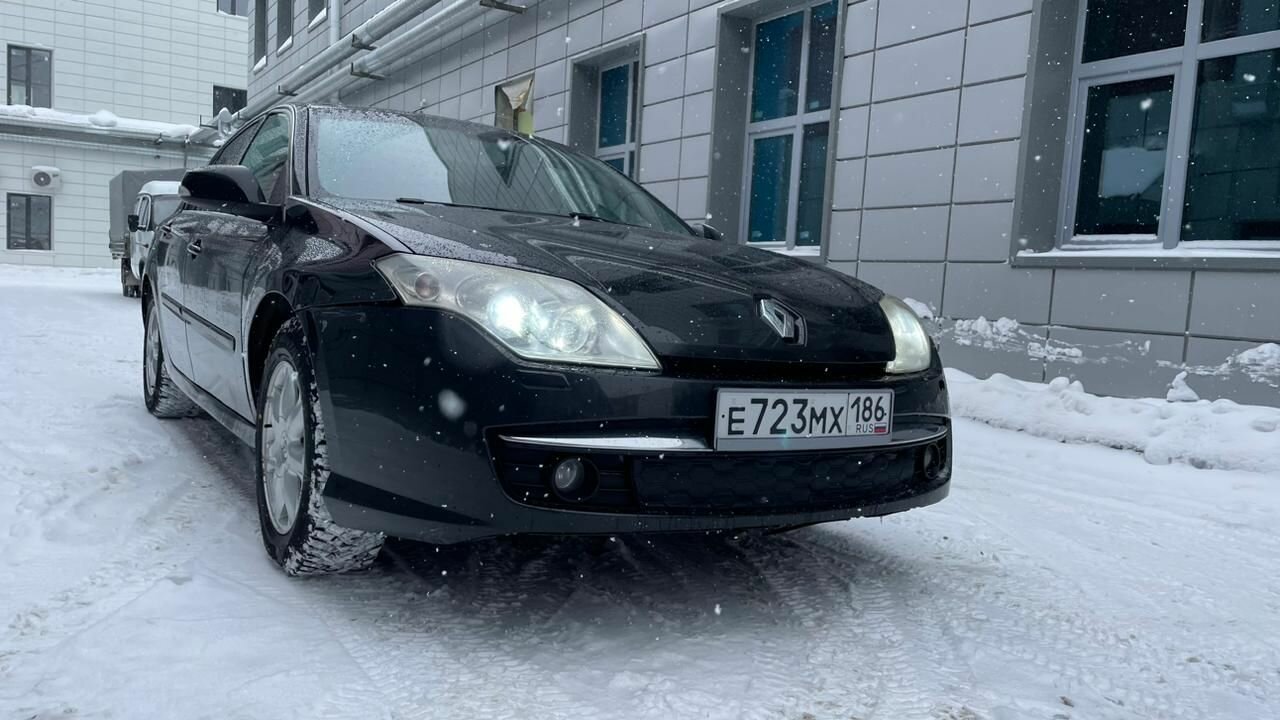 Утеплитель бампера для Renault Laguna Рено Лагуна (2007 - 2012) III