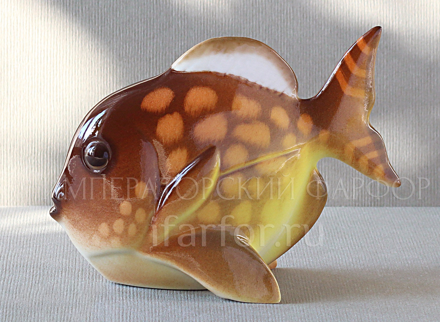 Скульптура Рыба-бабочка м. р. Желтый